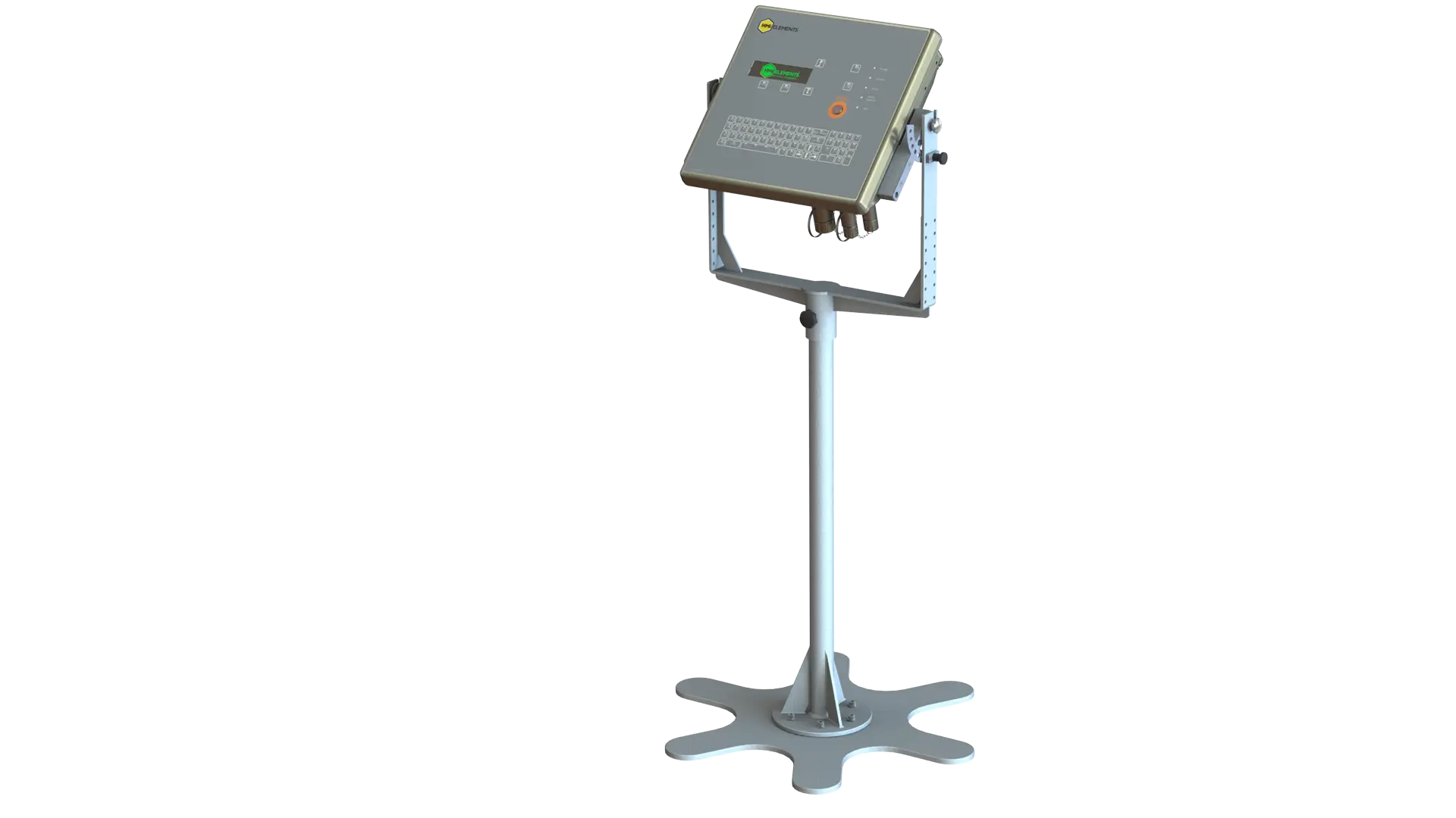 Yoke Stand | 1801-Z1 Rugged Floor Standing Solution with full tilt and ...