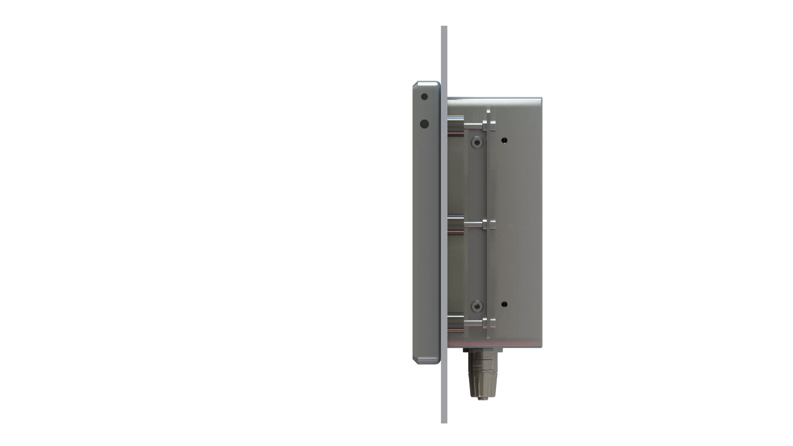 Panel Mount | 490-Z1 Accessory | Flush-mount integration for cabinets ...