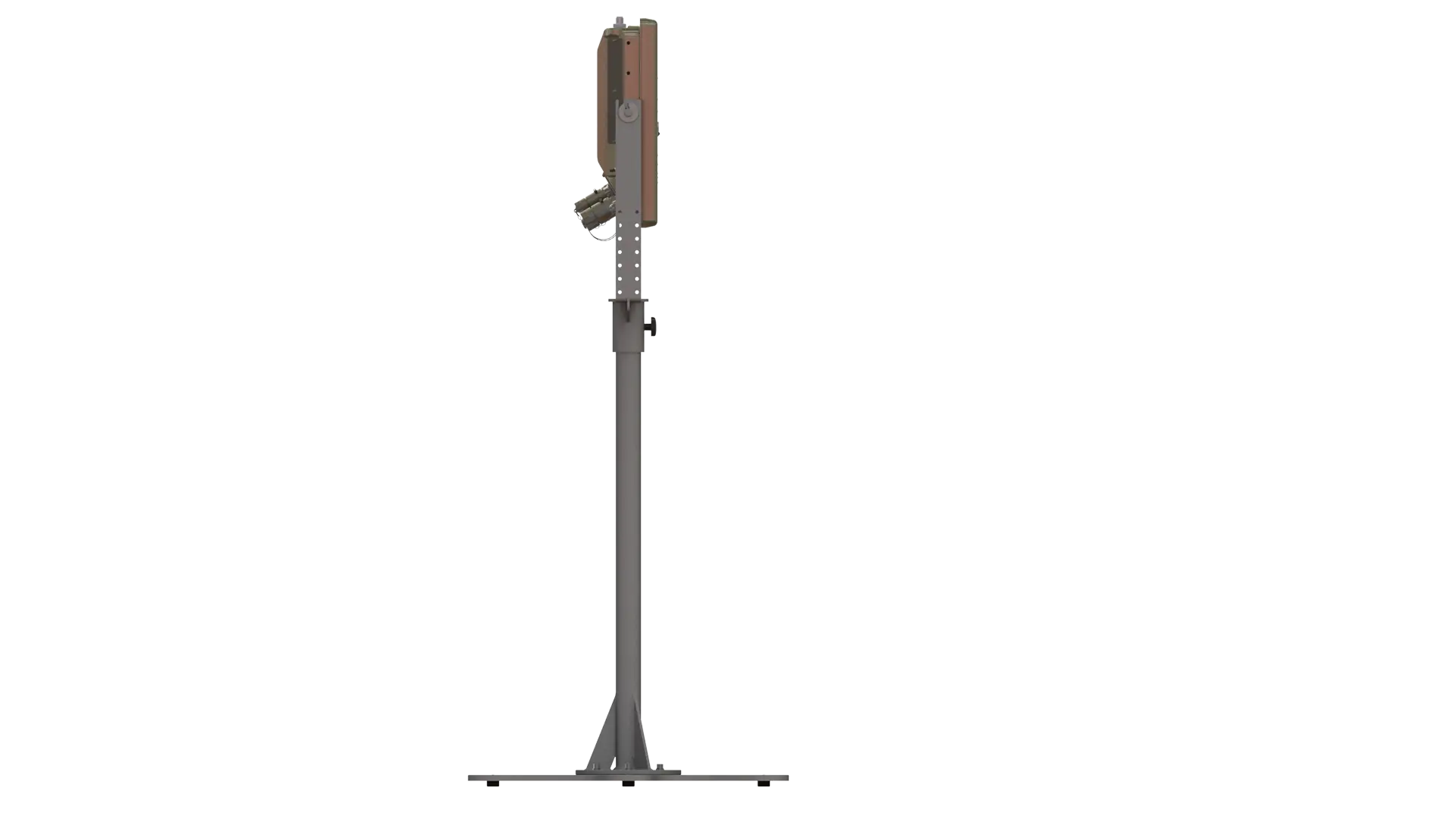 Yoke Stand | 1801-Z1 Rugged Floor Standing Solution with full tilt and ...